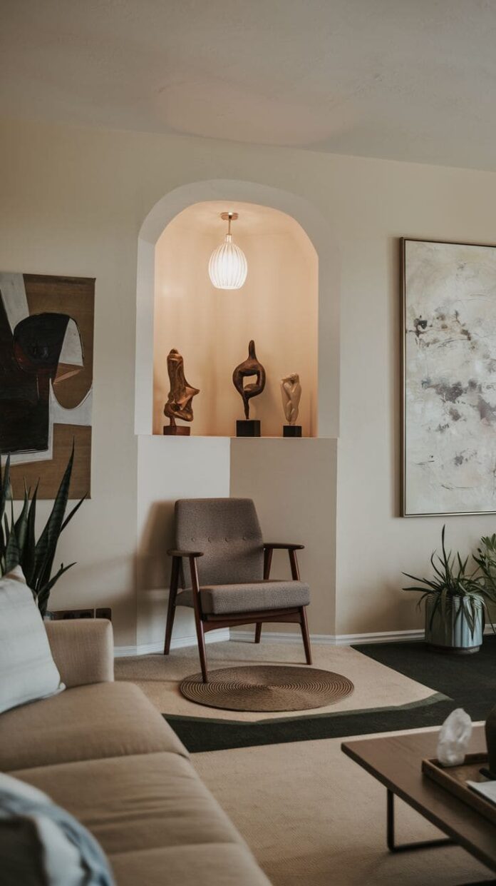 40+ Clever Living Room Alcove Ideas for Small Spaces (2025)