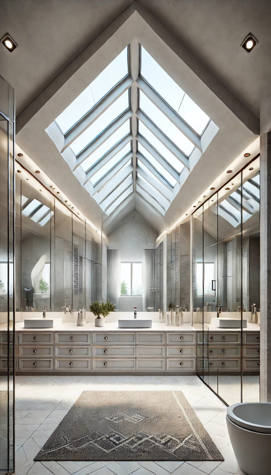 40+ Clever Sloped Ceiling Bathroom Designs to Maximize Space (2026)