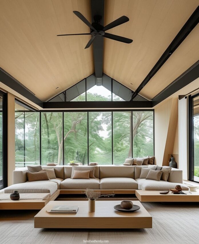 40+ Clever Sloped Ceiling Living Room Ideas That Maximize Space (2026)