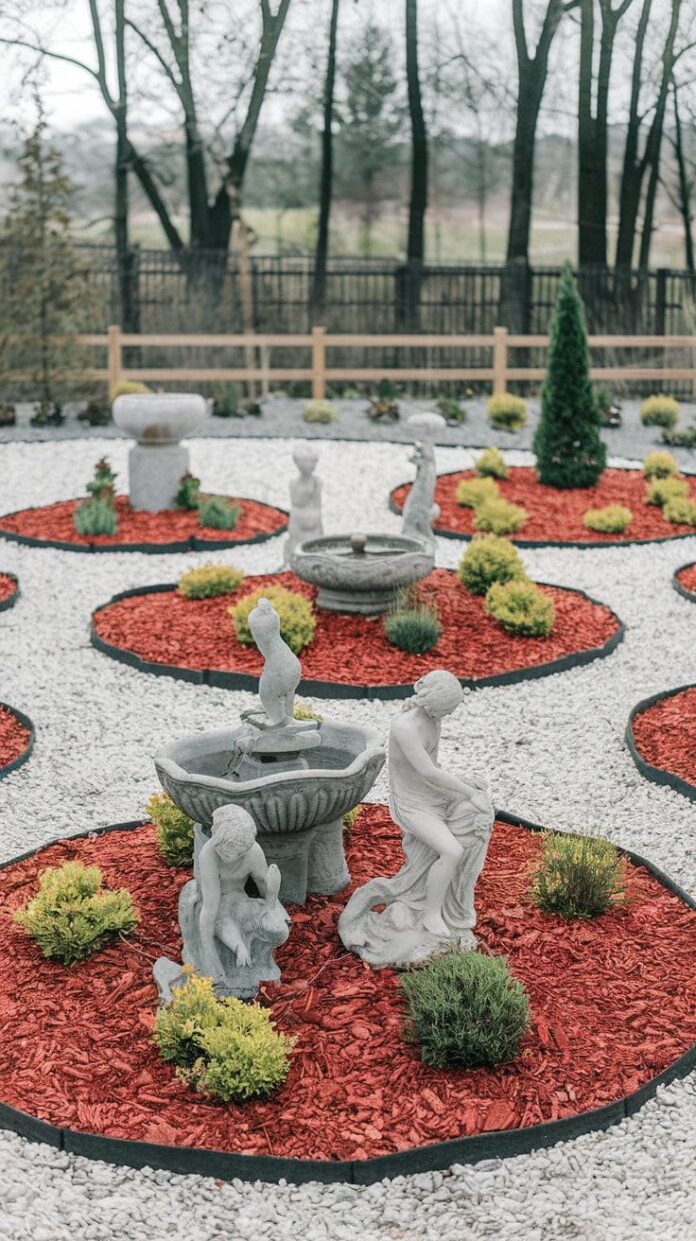 60+ Stunning Red Mulch Landscaping Ideas That Transform Your Yard ...