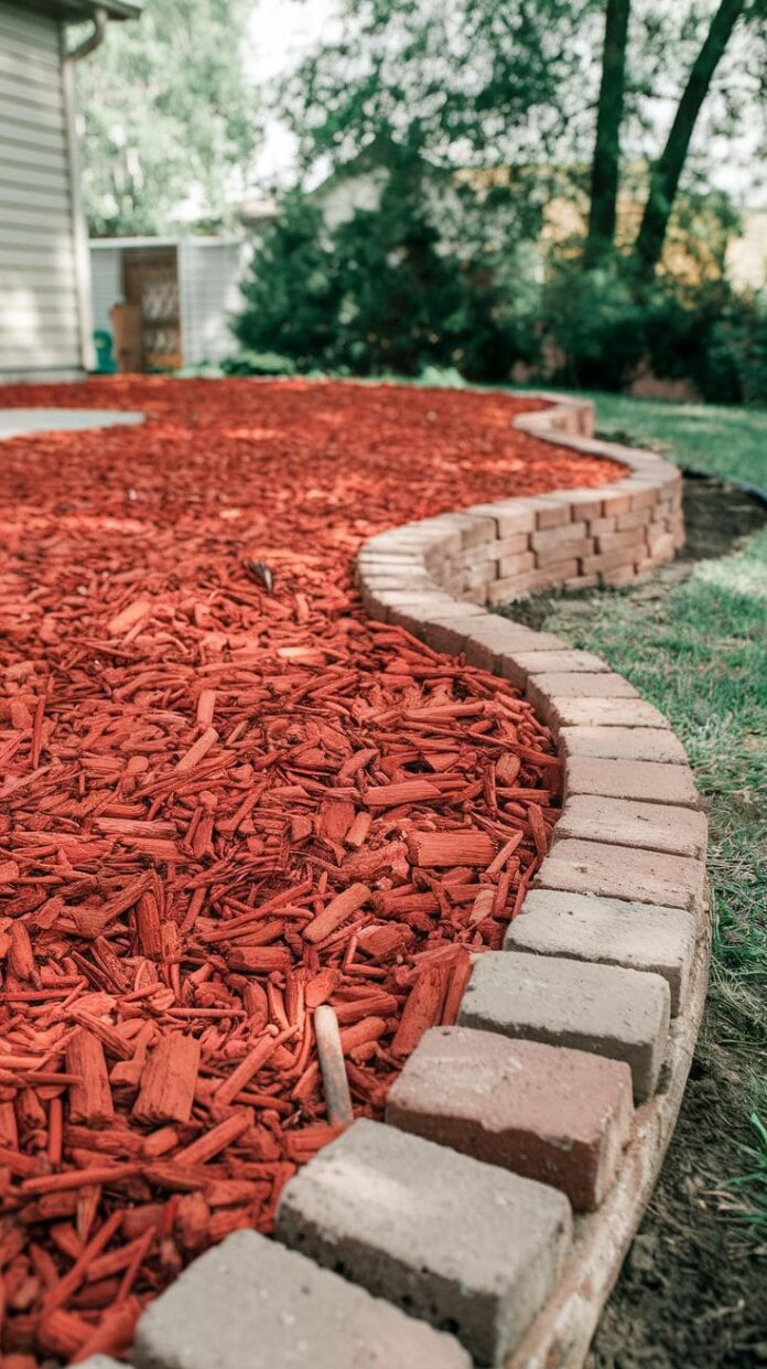 60+ Stunning Red Mulch Landscaping Ideas That Transform Your Yard ...