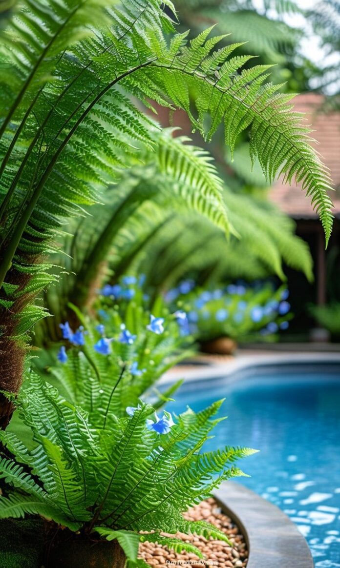60+ Gorgeous Foxtail Fern Backyard Landscaping Ideas to Refresh Your ...