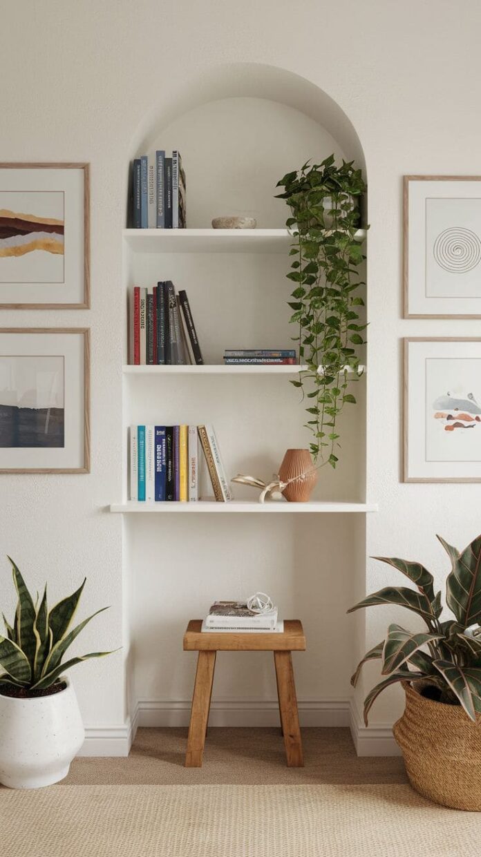 40+ Clever Living Room Alcove Ideas for Small Spaces (2025)