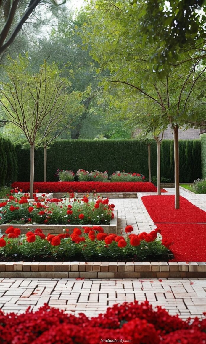 60+ Stunning Red Mulch Landscaping Ideas That Transform Your Yard ...