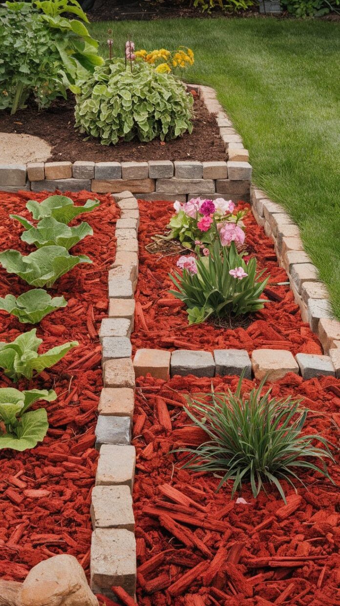 60+ Stunning Red Mulch Landscaping Ideas That Transform Your Yard ...