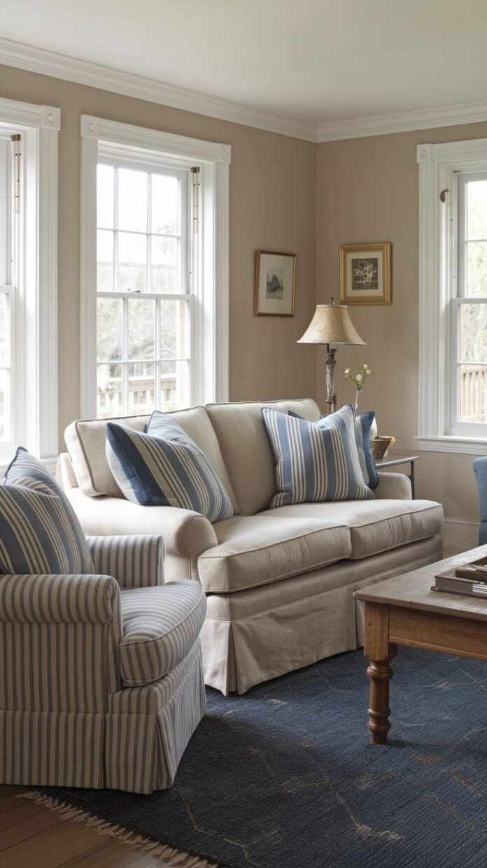 60+ Refreshing Cape Cod Living Room Decor Ideas for a Seaside Vibe (2025)