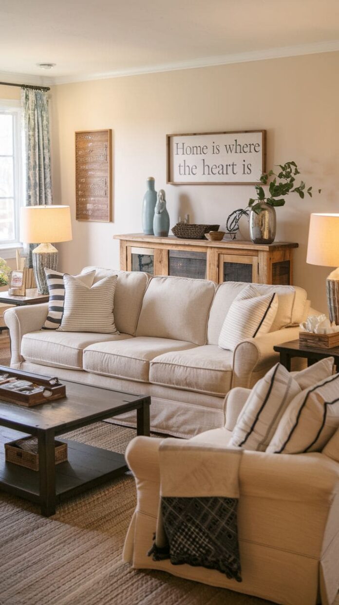 60+ Refreshing Cape Cod Living Room Decor Ideas for a Seaside Vibe (2025)