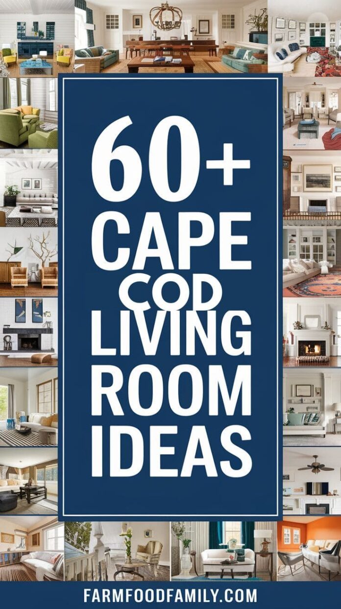 60+ Refreshing Cape Cod Living Room Decor Ideas for a Seaside Vibe (2026)