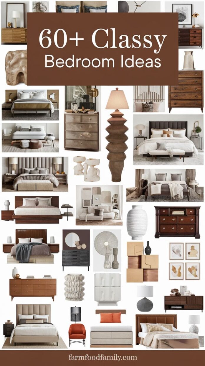 60+ Elegant Classy Bedroom Ideas to Transform Your Space (2026)