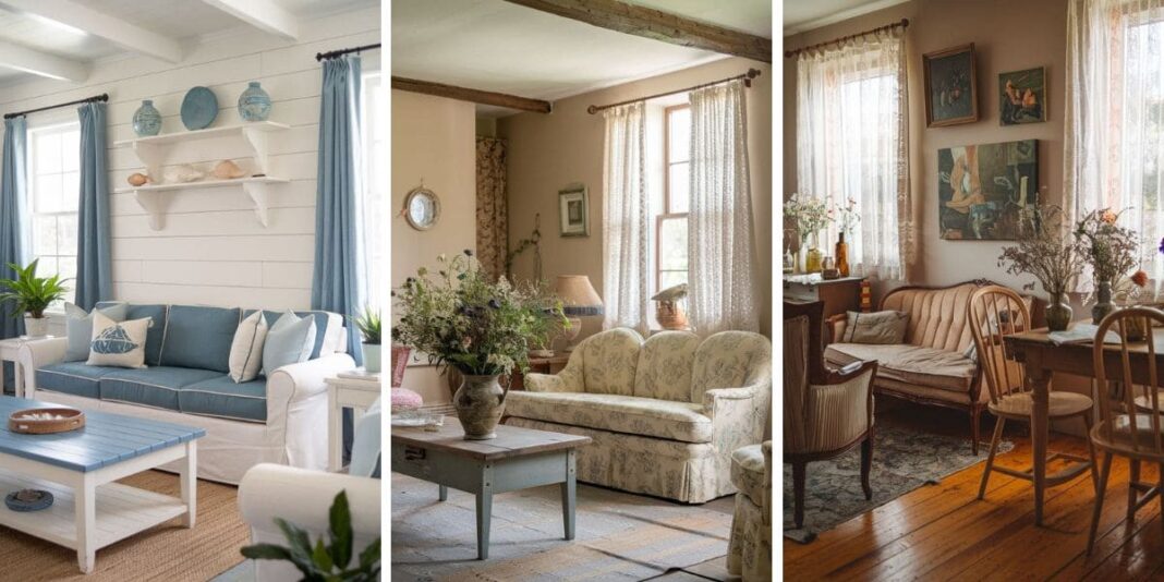 40+ Charming Cottage Living Room Ideas for a Warm and Inviting Home (2025)