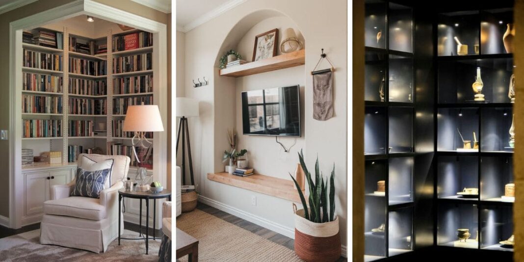 40+ Clever Living Room Alcove Ideas for Small Spaces (2025)