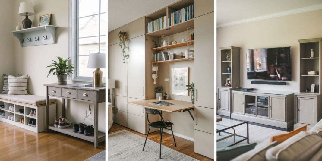 100+ Genius Living Room Storage Ideas to Maximize Space (2025)