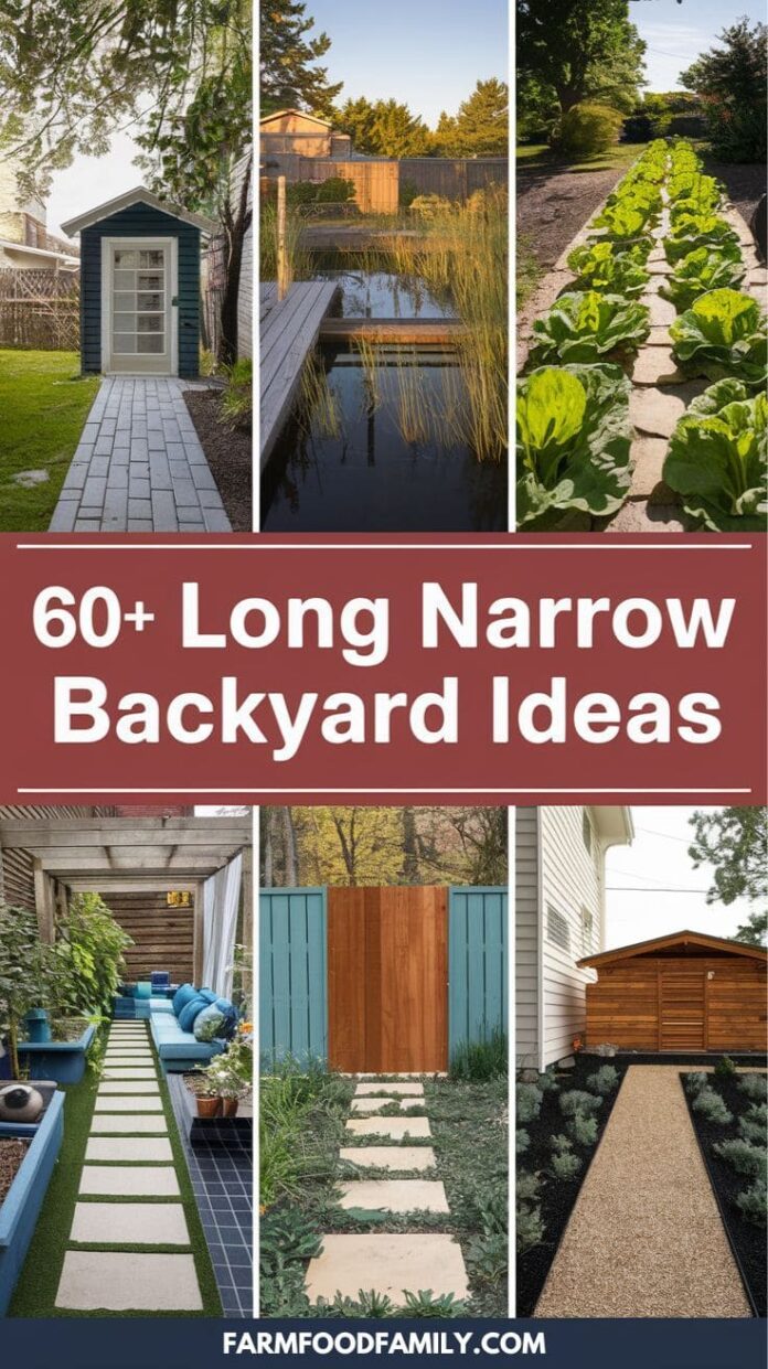 60+ Brilliant Long Narrow Backyard Ideas to Maximize Space (2025)