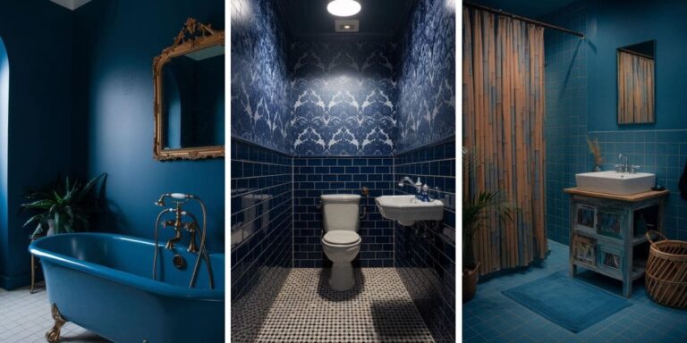 40+ Stunning Moody Blue Bathroom Ideas to Upgrade Your Oasis (2026)