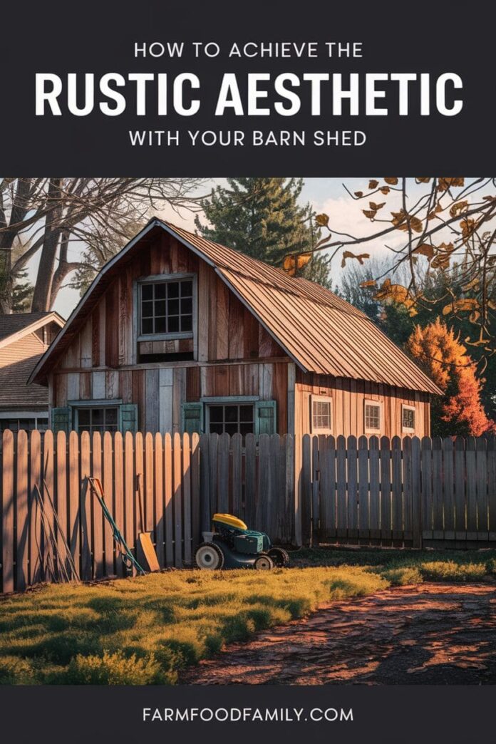 Rustic Aesthetic: Designing the Perfect Barn Shed for Your Property