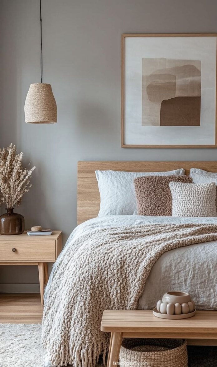 40+ Cozy Grey and Beige Bedroom Ideas You’ll Fall in Love With (2026 ...