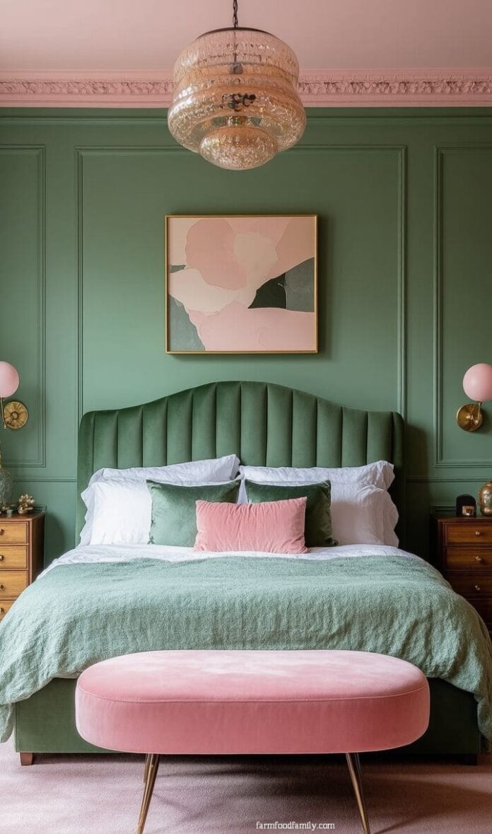 40+ Stunning Pink and Sage Green Bedroom Ideas You Need to See (2026 ...