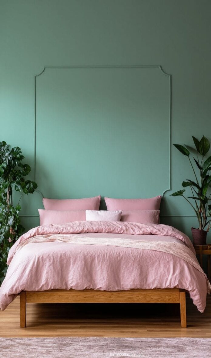 40+ Stunning Pink and Sage Green Bedroom Ideas You Need to See (2026 ...