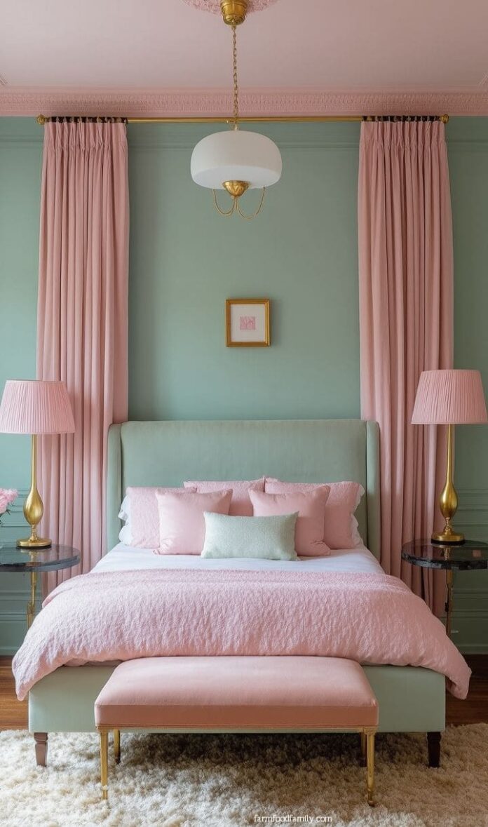 40+ Stunning Pink and Sage Green Bedroom Ideas You Need to See (2026 ...