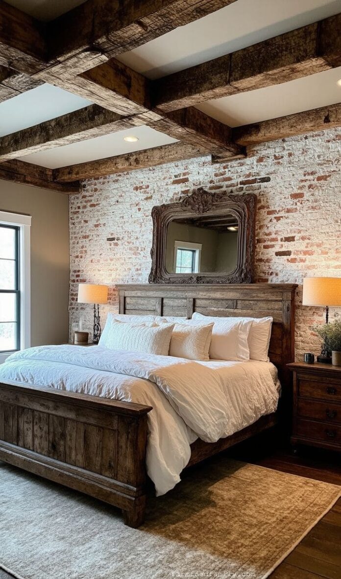 40+ Rustic Bedroom Decor Ideas That Will Inspire Your Next Redo (2025 ...