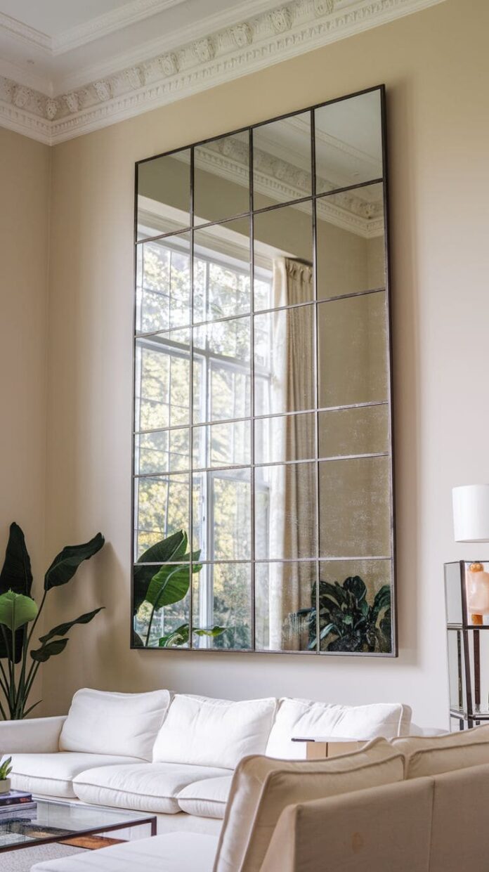 40+ Charming Living Room Mirror Decorating Ideas to Try Today (2025 ...