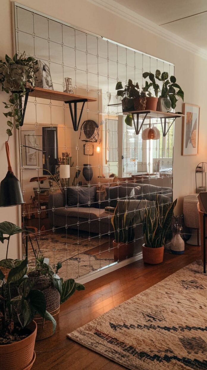40+ Charming Living Room Mirror Decorating Ideas to Try Today (2025 ...