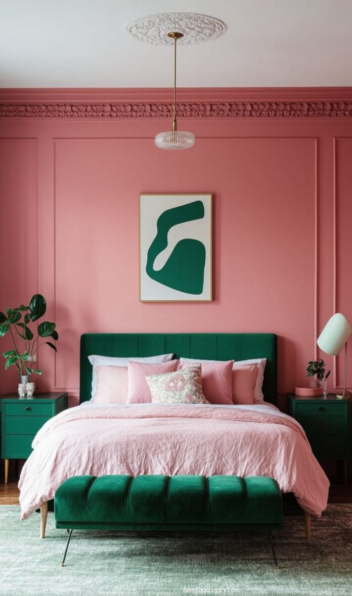40+ Stunning Pink and Sage Green Bedroom Ideas You Need to See (2026 ...