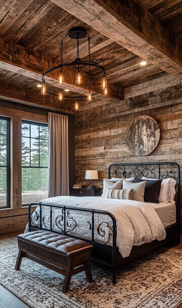 40+ Rustic Bedroom Decor Ideas That Will Inspire Your Next Redo (2025 ...
