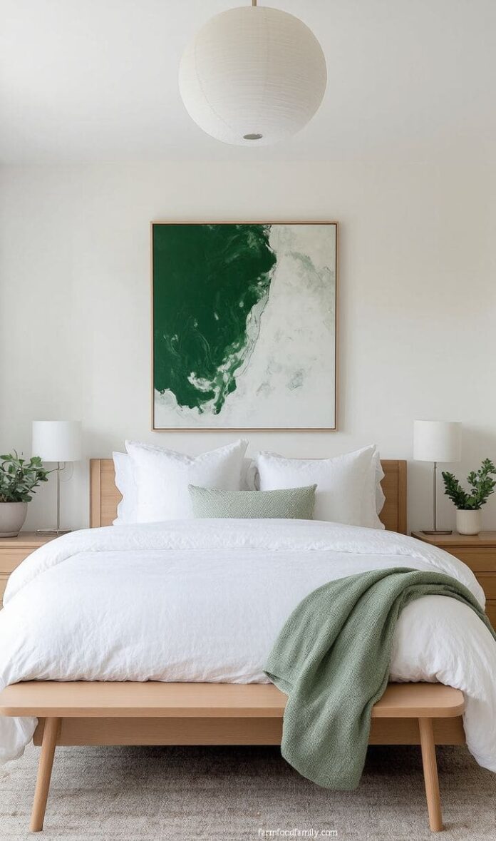 40+ Gorgeous White and Sage Green Bedroom Ideas for Instant Calm (2026 ...