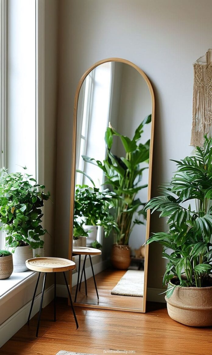 40+ Charming Living Room Mirror Decorating Ideas to Try Today (2025 ...