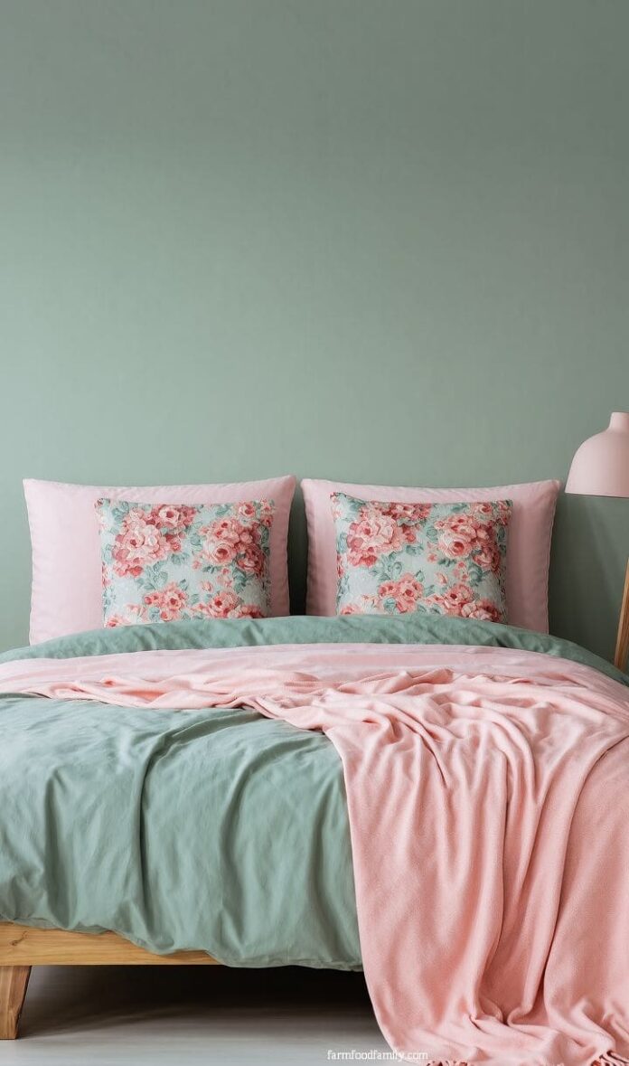 40+ Stunning Pink and Sage Green Bedroom Ideas You Need to See (2026 ...