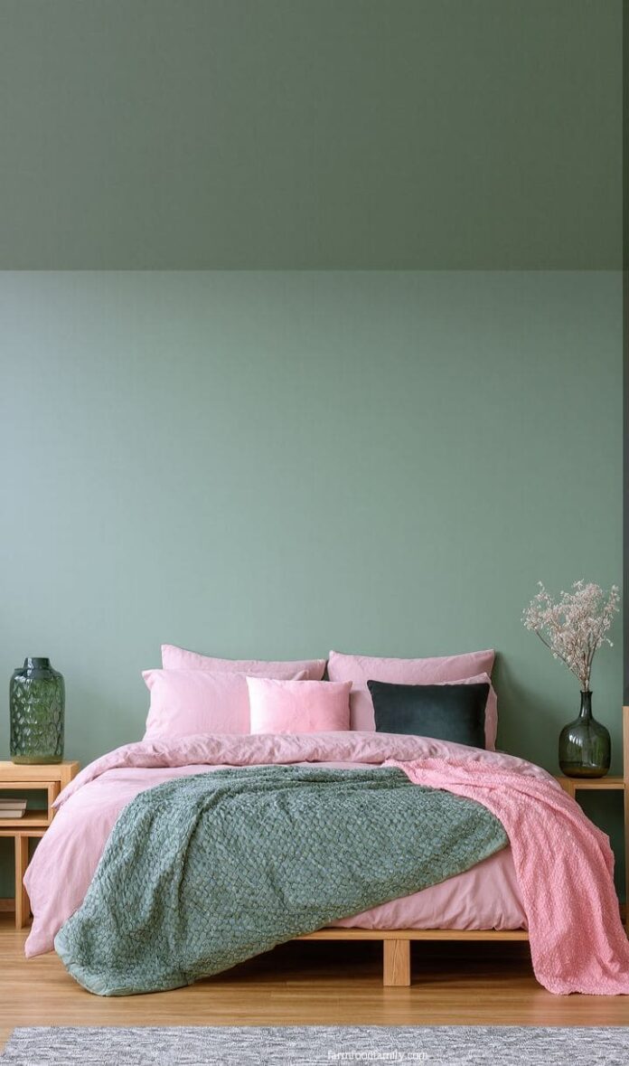 40+ Stunning Pink and Sage Green Bedroom Ideas You Need to See (2026 ...