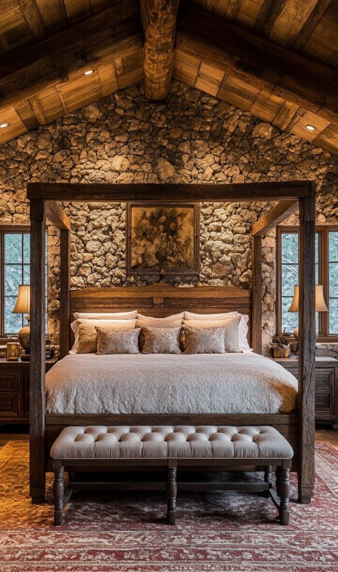 40+ Rustic Bedroom Decor Ideas That Will Inspire Your Next Redo (2025 ...