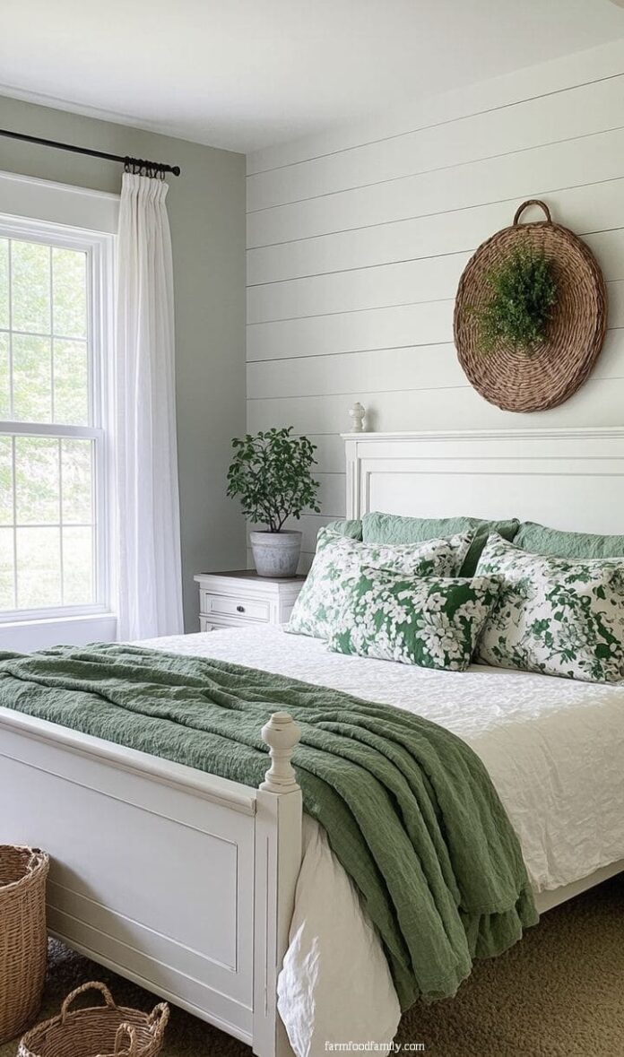 40+ Gorgeous White and Sage Green Bedroom Ideas for Instant Calm (2026 ...