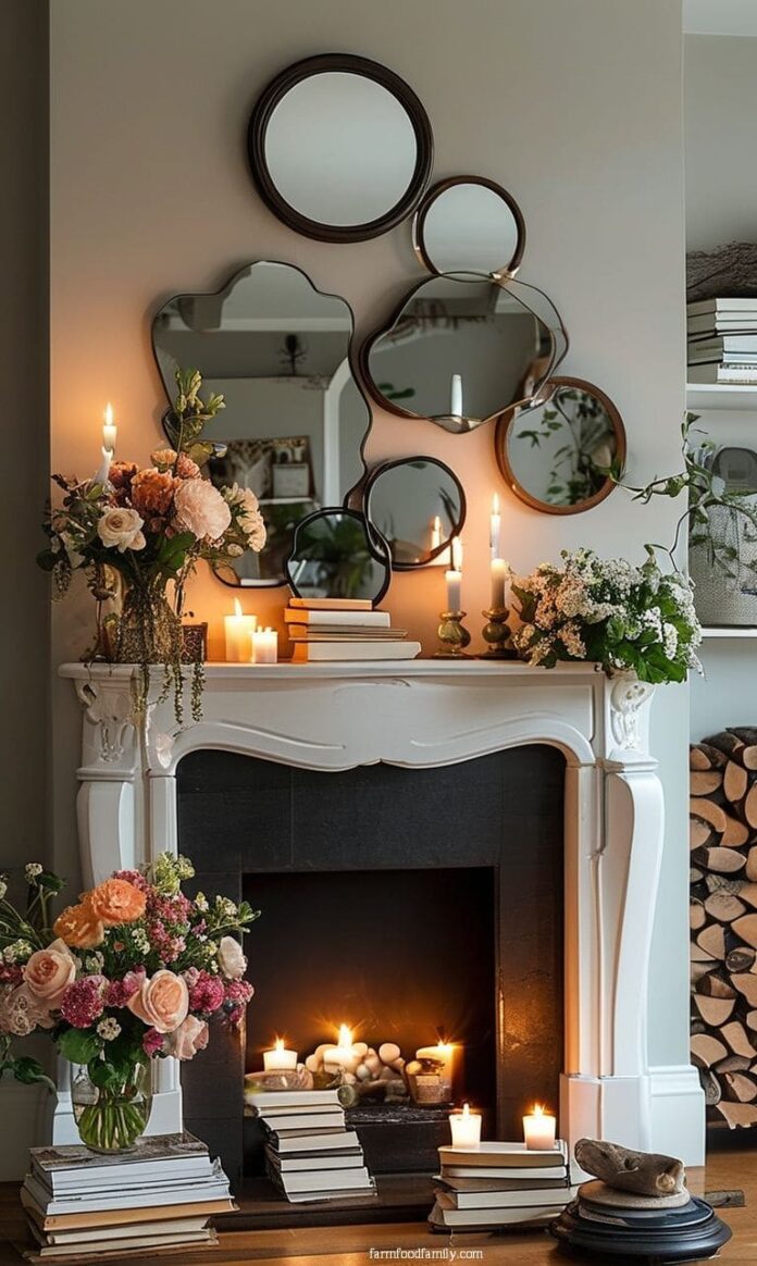 40+ Charming Living Room Mirror Decorating Ideas to Try Today (2025 ...