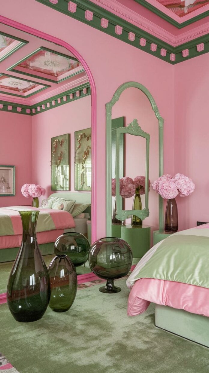 40+ Stunning Pink and Sage Green Bedroom Ideas You Need to See (2026 ...