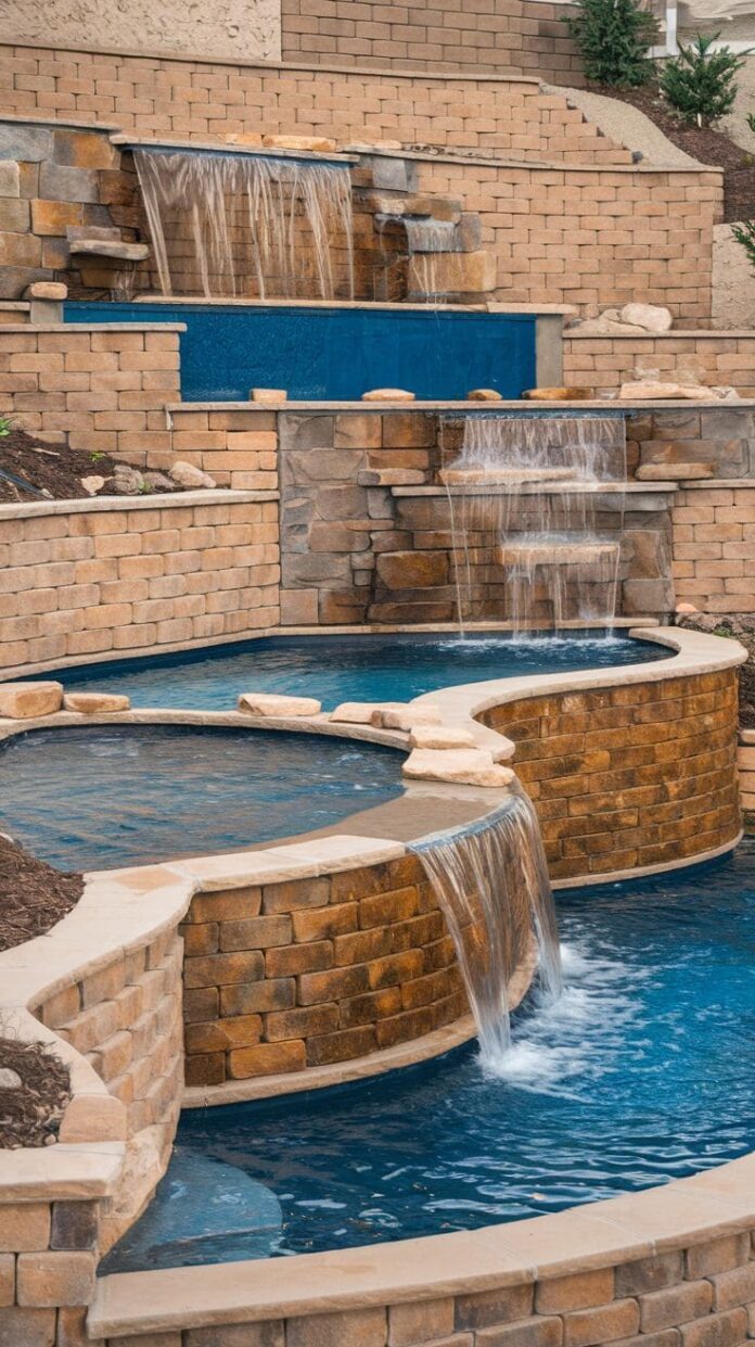 60+ Stunning Sloped Backyard Ideas with Retaining Walls and Pools You ...
