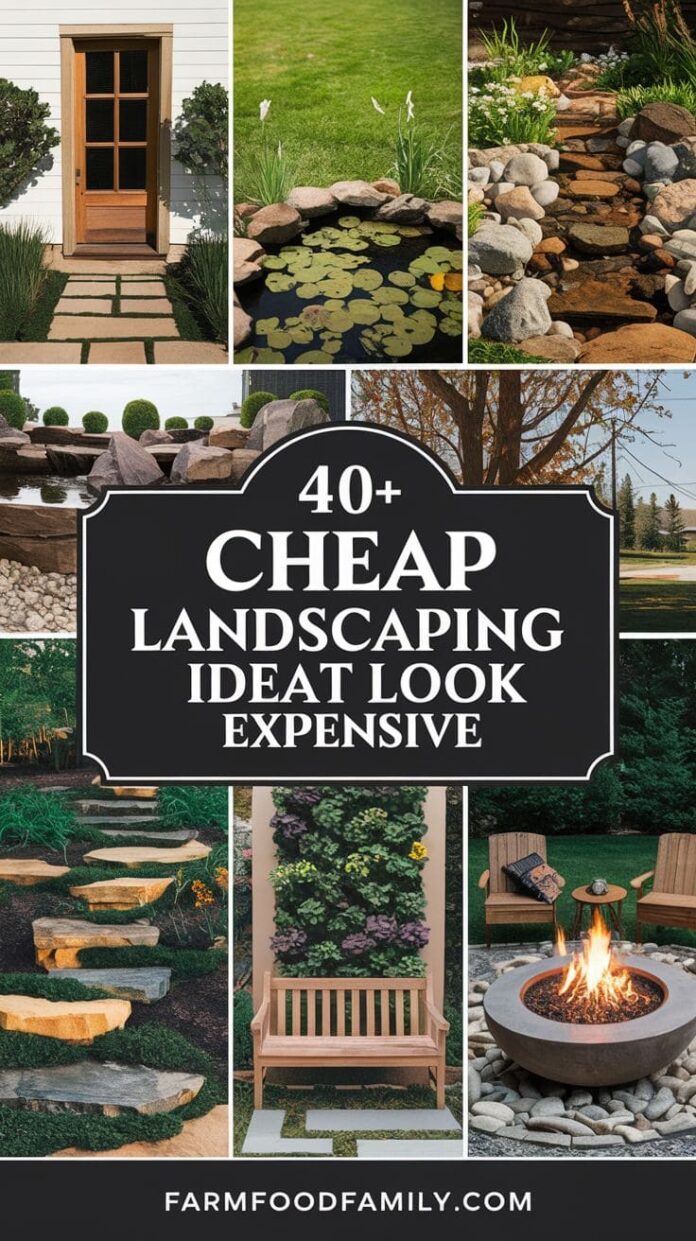 40+ Cheap Landscaping Ideas That’ll Make Your Yard Look Luxe (2026 ...