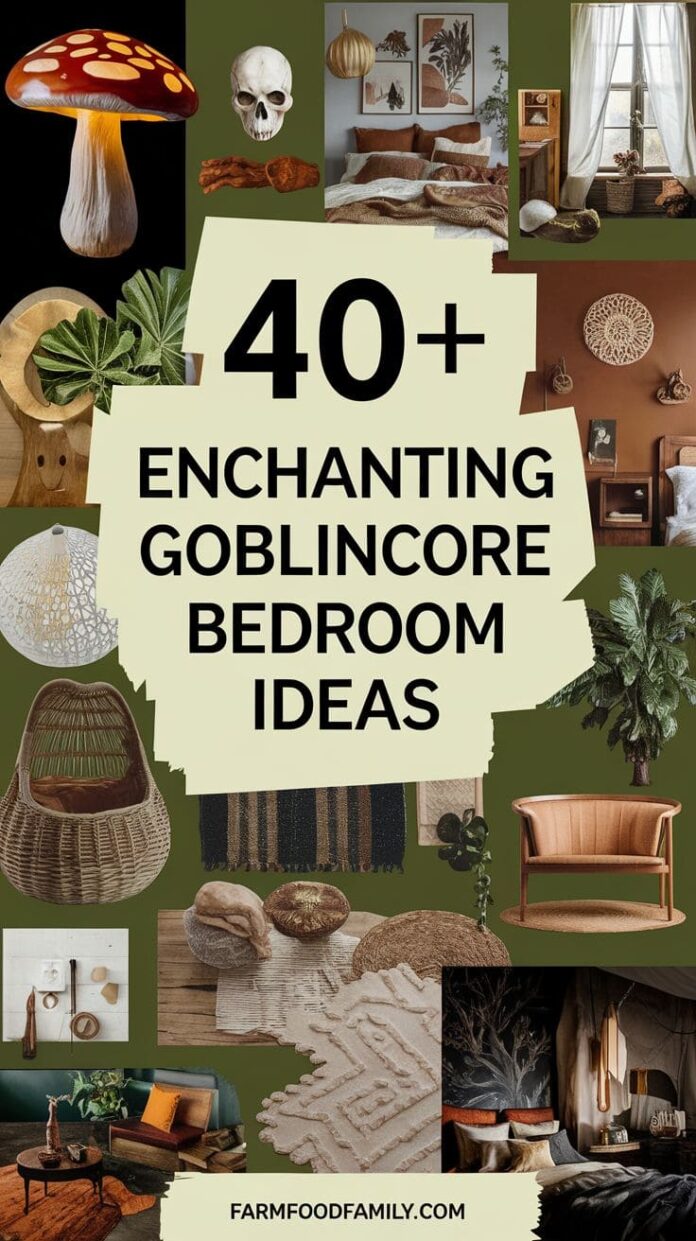 40+ Magical Goblincore Bedroom Ideas to Bring the Forest Indoors (2026 ...