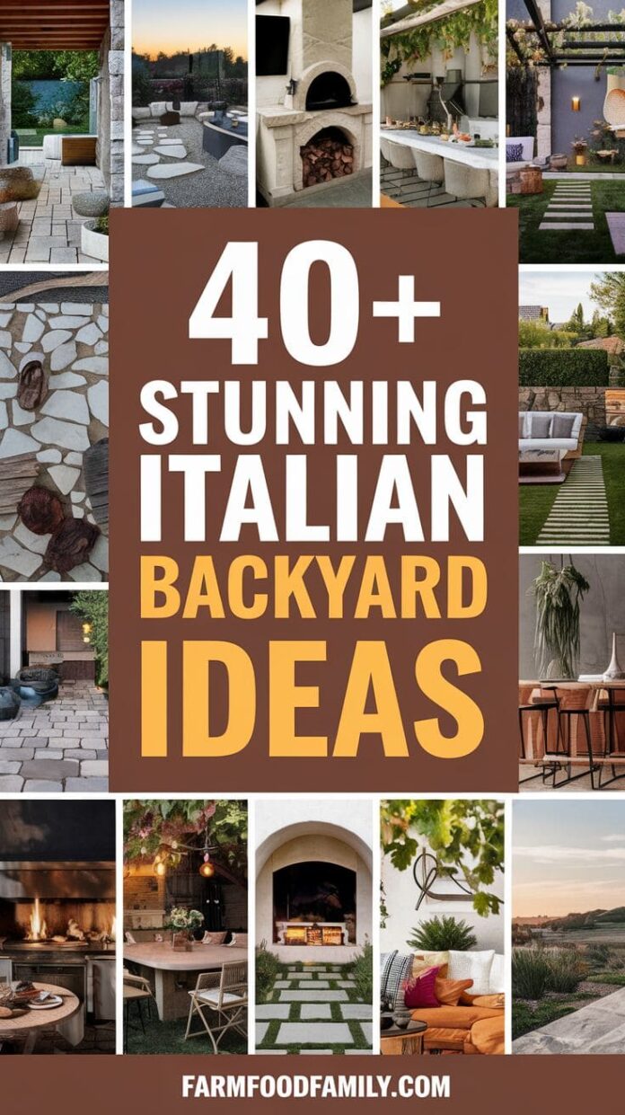 40+ Dreamy Italian Backyard Ideas That Will Transport You to Tuscany ...