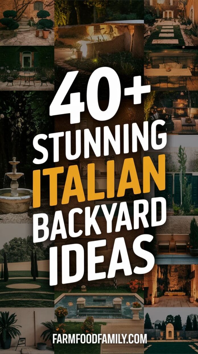 40+ Dreamy Italian Backyard Ideas That Will Transport You to Tuscany ...