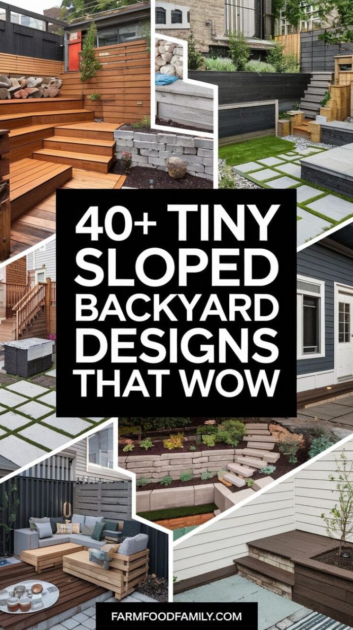 40+ Gorgeous Tiny Backyard Slope Ideas You’ll Want to Copy (2026 ...