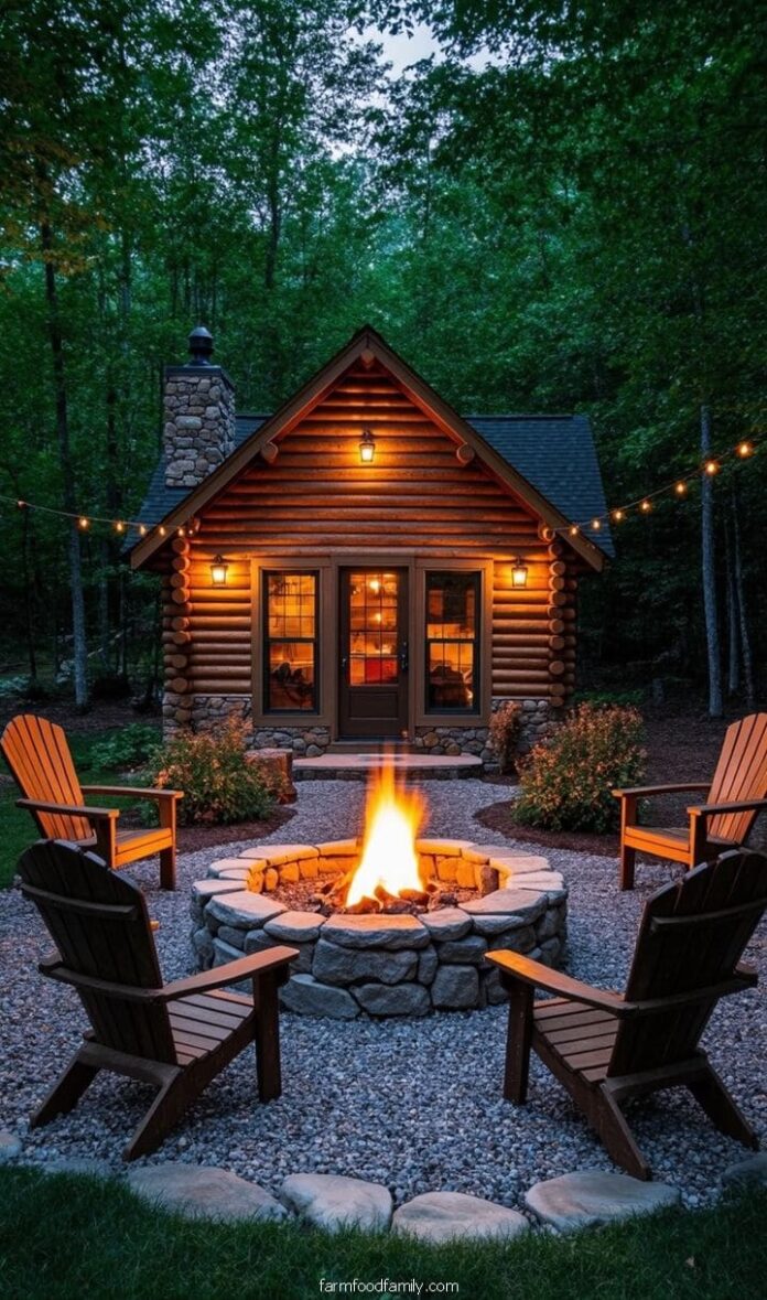 40+ Dreamy Cottage Fire Pit Ideas That’ll Transform Your Backyard (2026 ...