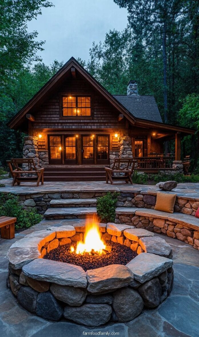 40+ Dreamy Cottage Fire Pit Ideas That’ll Transform Your Backyard (2025 ...