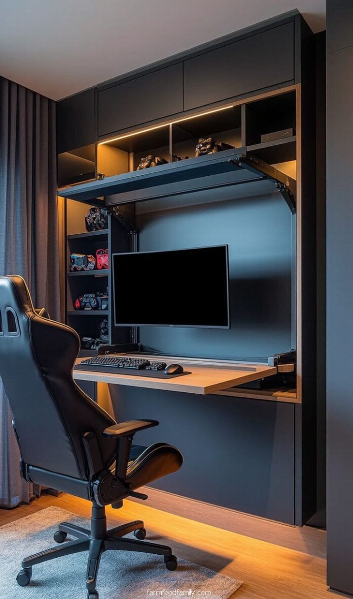 40+ Epic Gaming Bedroom Ideas for Small Spaces That Impress (2025 ...