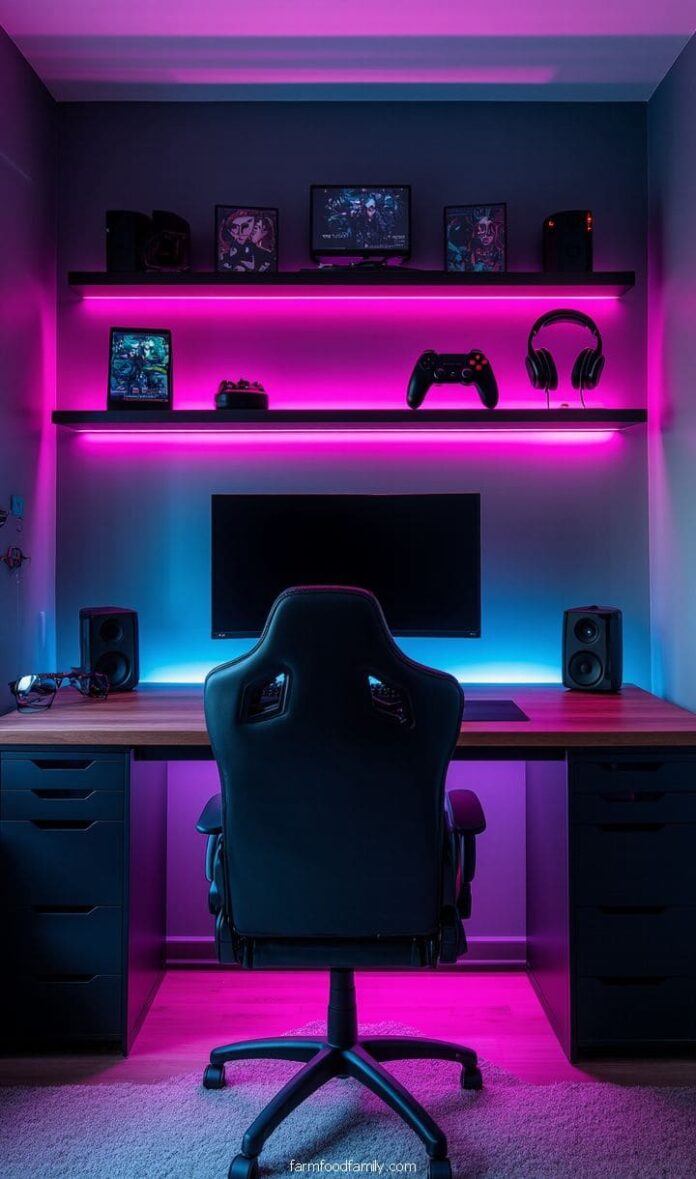 40+ Epic Gaming Bedroom Ideas for Small Spaces That Impress (2025 ...