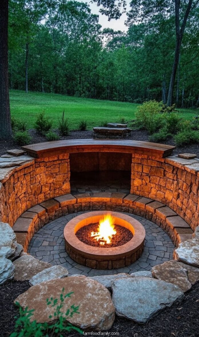 40+ Must-See In-Ground Fire Pit Ideas for Outdoor Bliss (2025 ...