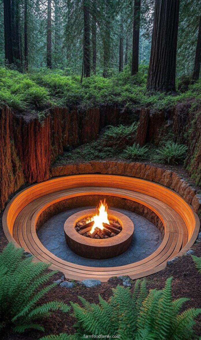 40+ Must-See In-Ground Fire Pit Ideas for Outdoor Bliss (2025 ...