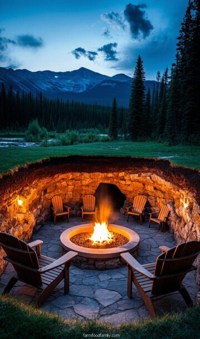 40+ Must-See In-Ground Fire Pit Ideas for Outdoor Bliss (2026 ...