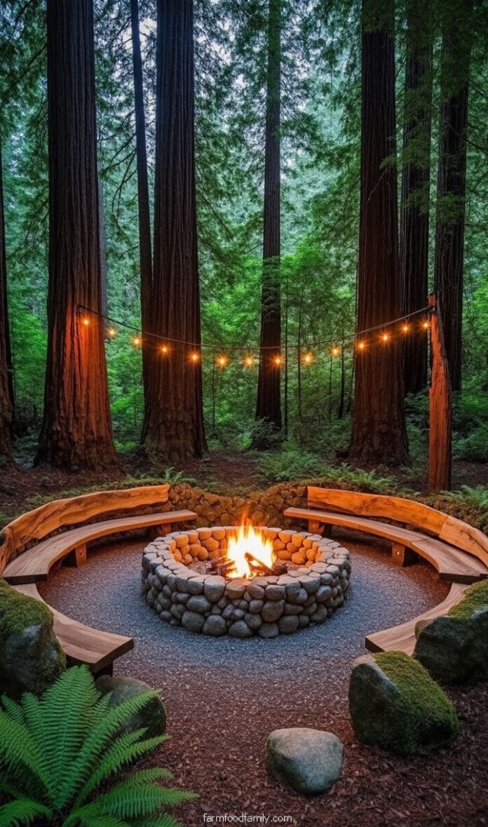 40+ Genius Natural Fire Pit Ideas for Cozy Nights (2026) FarmFoodFamily